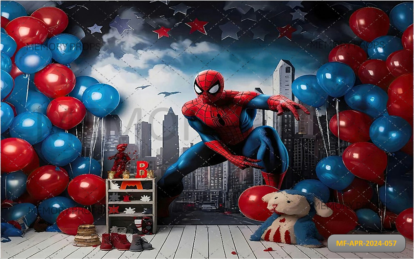 Stills Spiderman Printed Backdrop – MEMORY P-DROPS