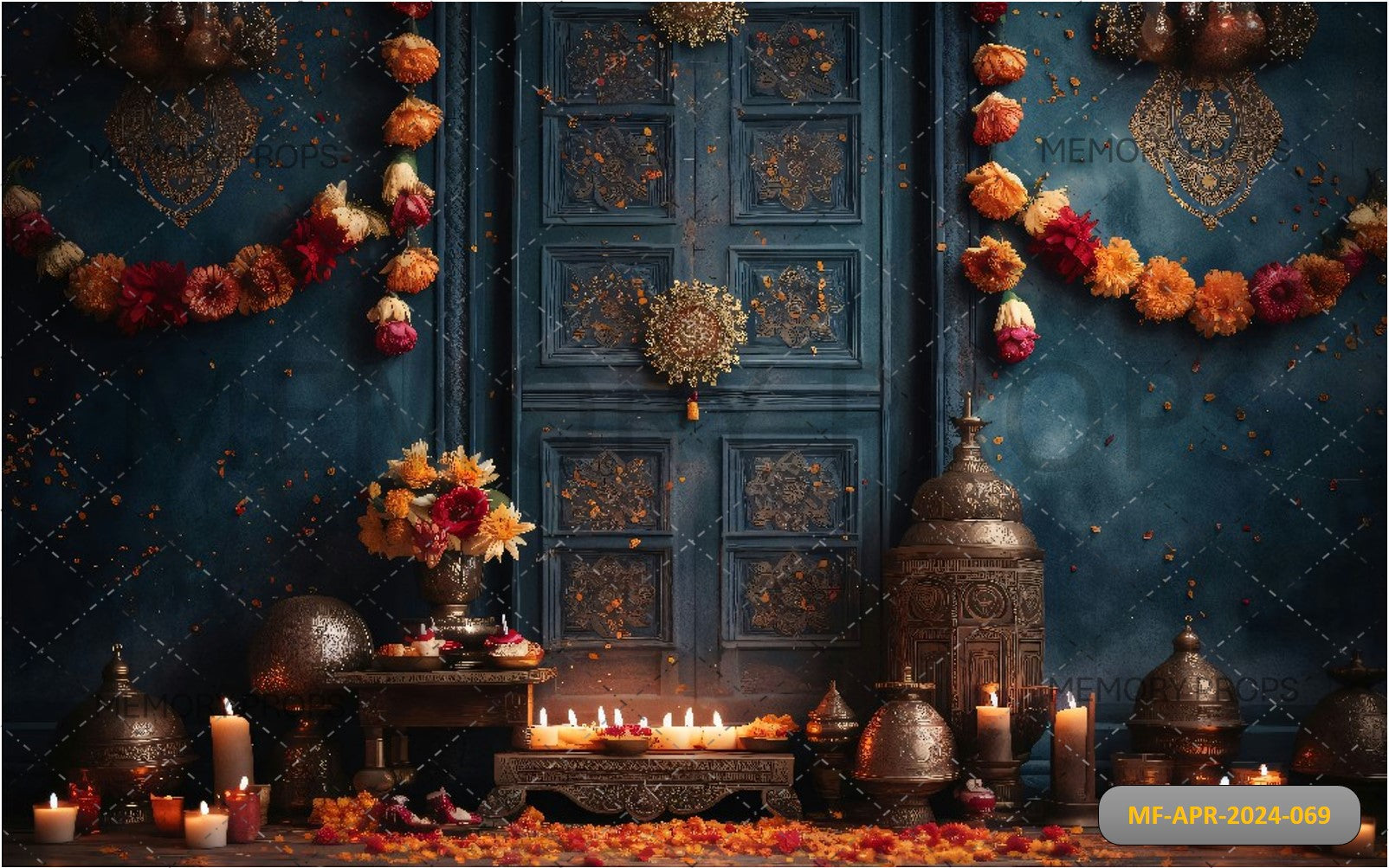 Diwali Celebration Backdrop