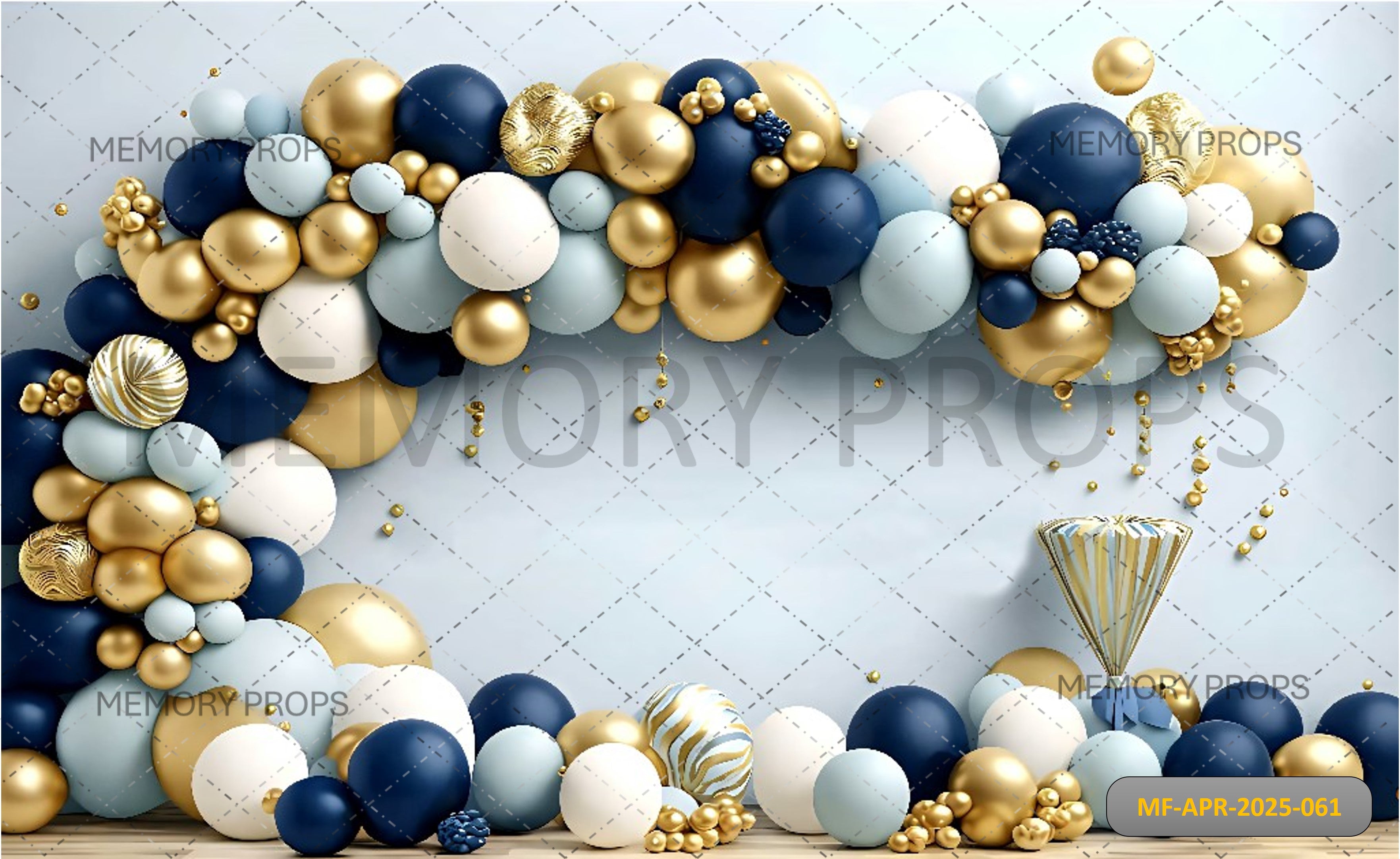 Luxe Celebration Printed Backdrop