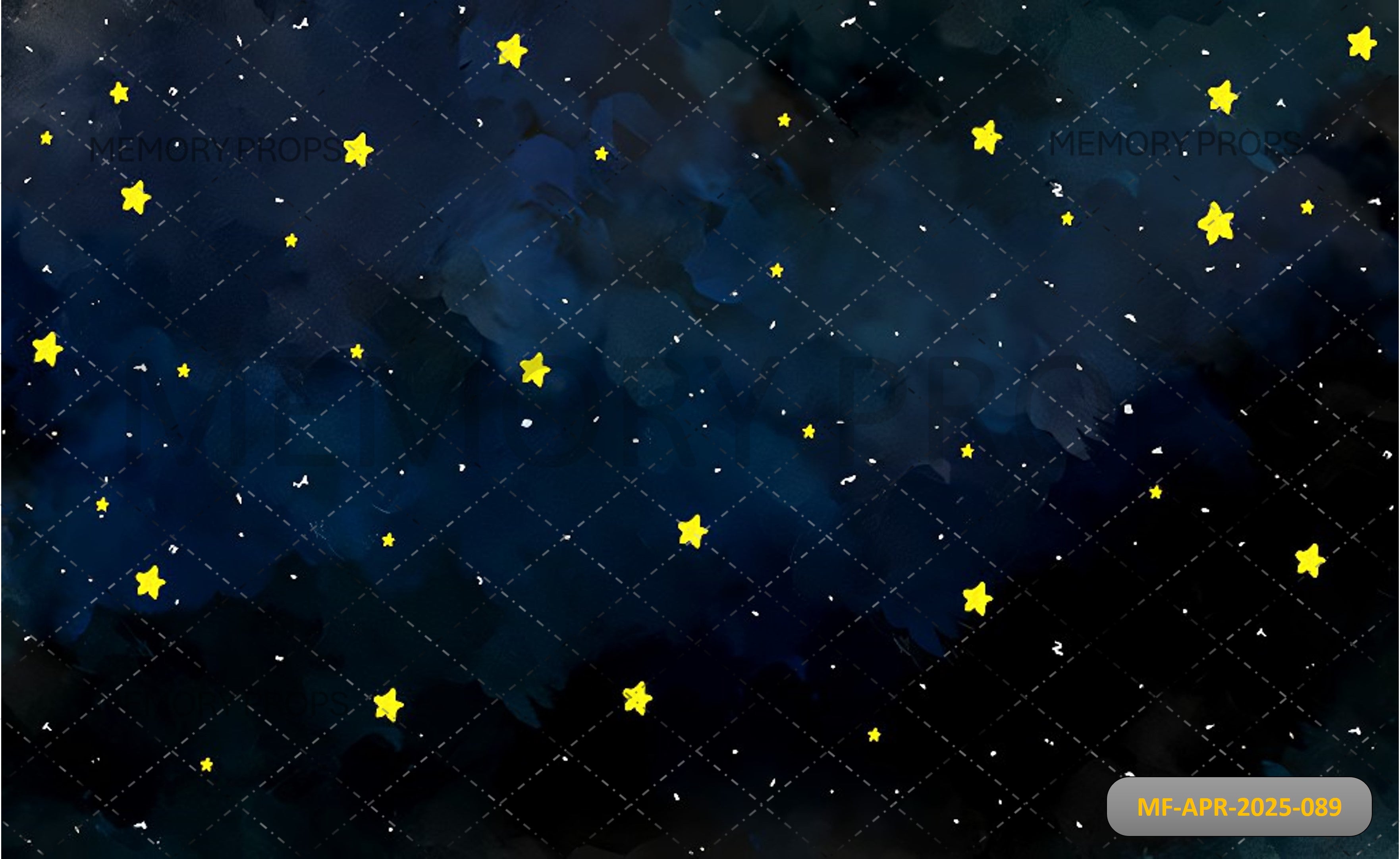 Galaxy Bites Printed Backdrop