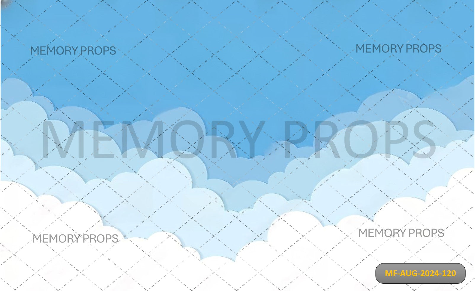 Sky clouds backdrops – MEMORY P-DROPS