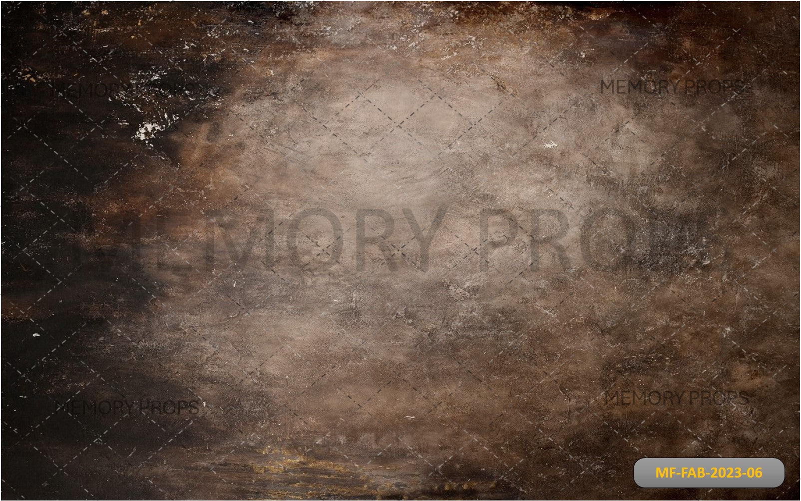 Dark Brown Abstract Printed Backdrop