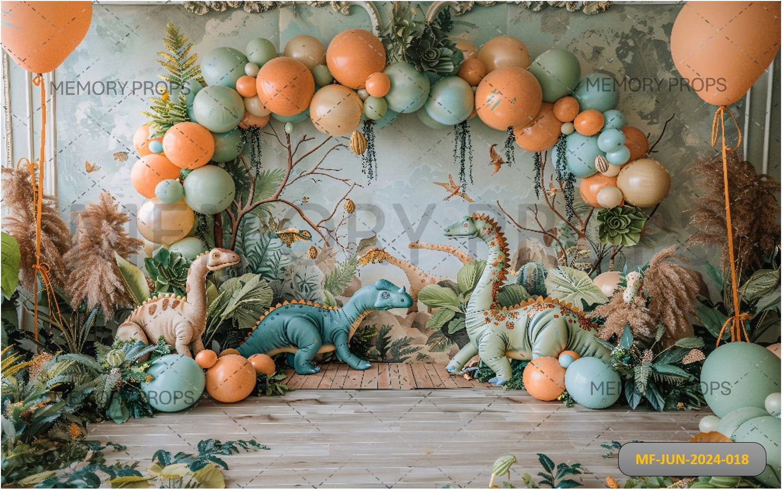 Cenario Dinosaur Printed Backdrops