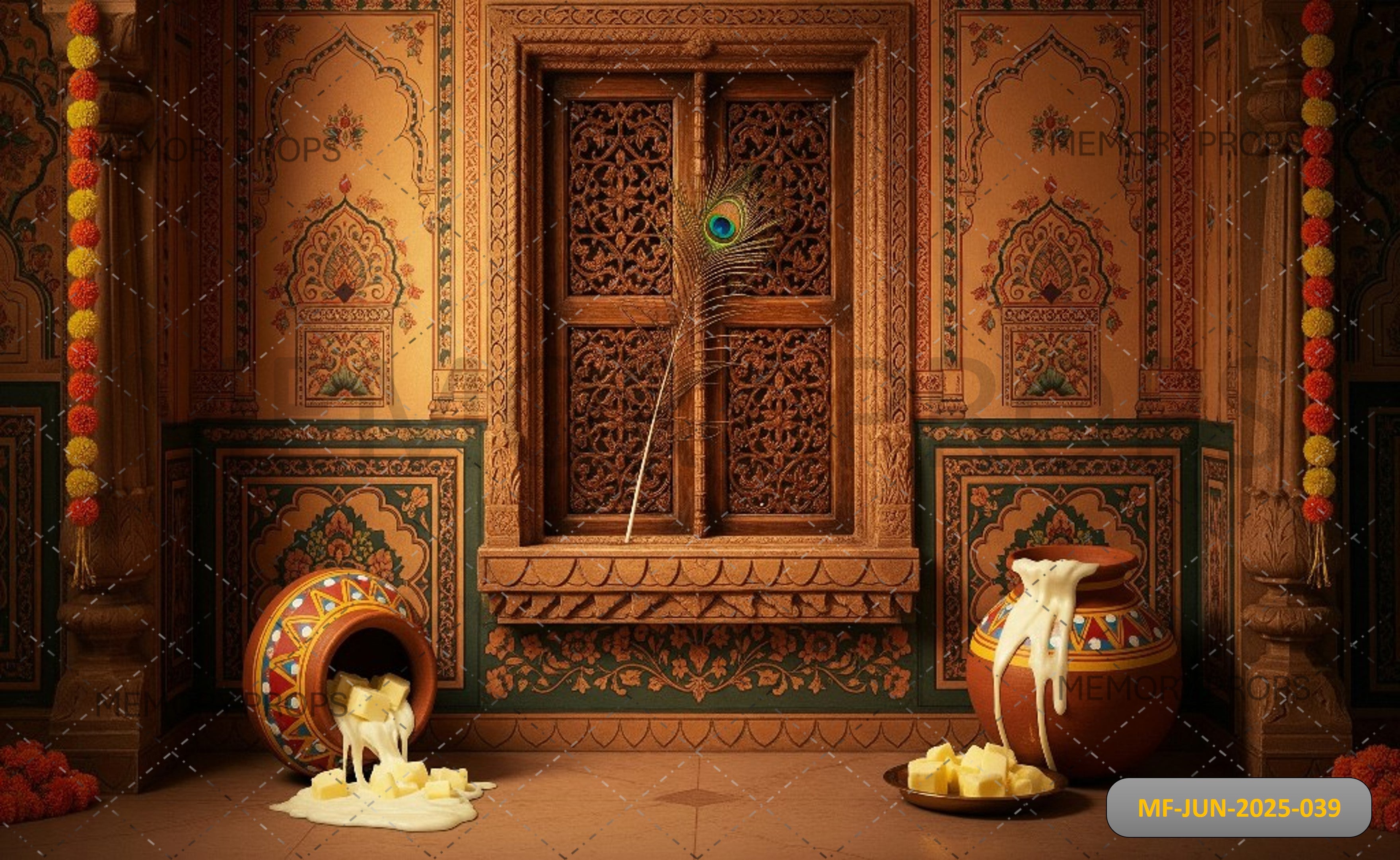The Buttered Palace Printed Backdrop