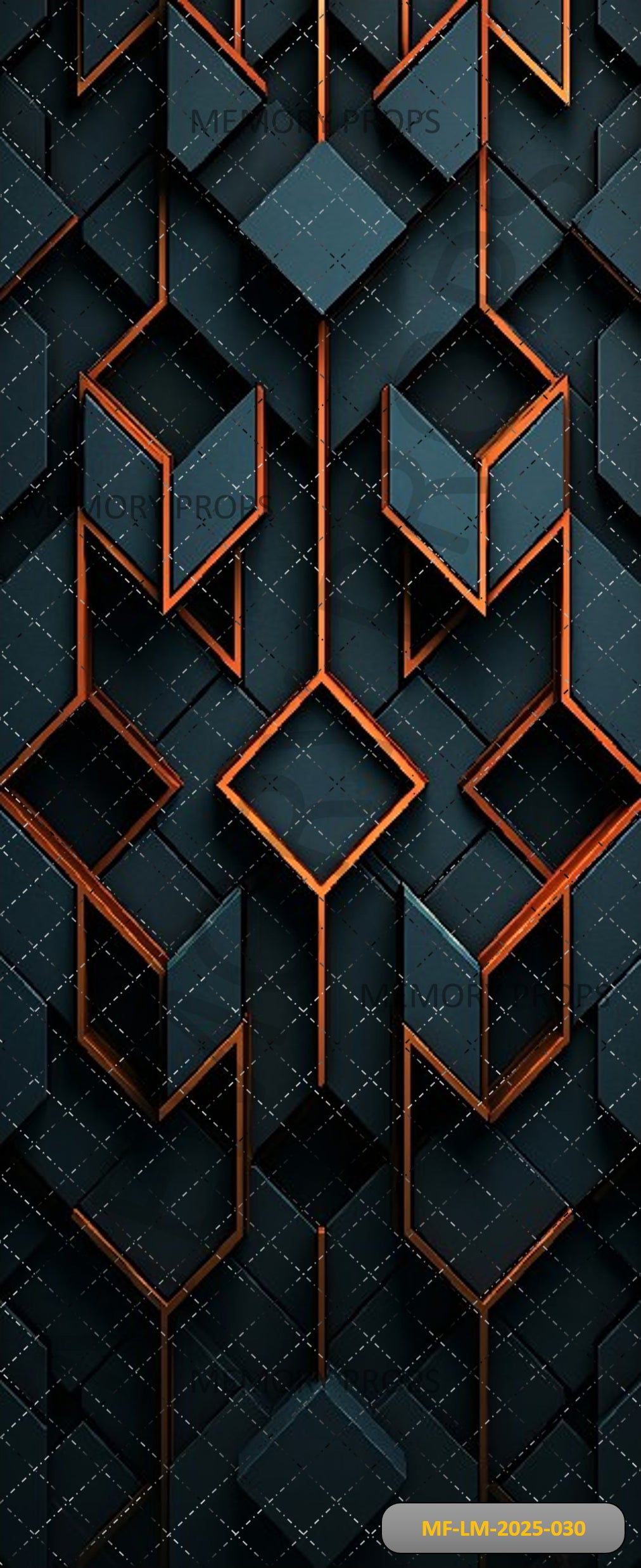 Obsidian Veil Printed Backdrop