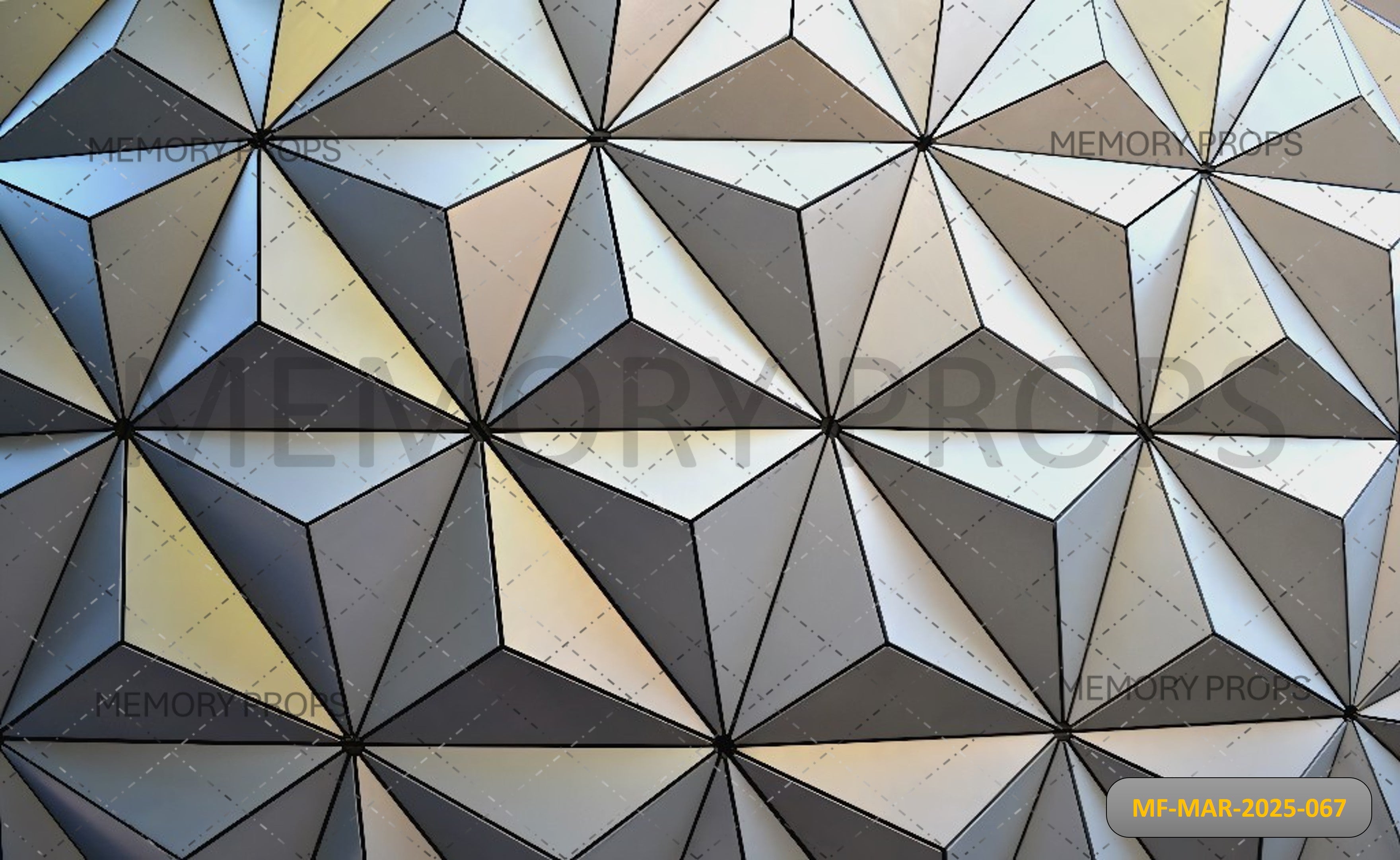 Futuristic Dimensions - Printed Backdrop