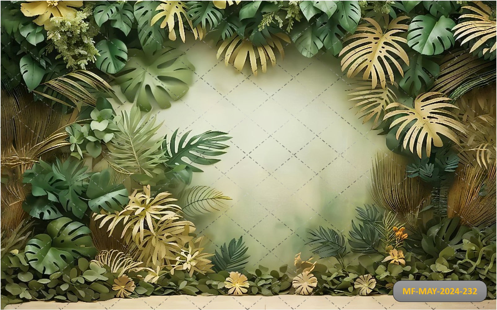 Tropical Tot Spot Printed Backdrop