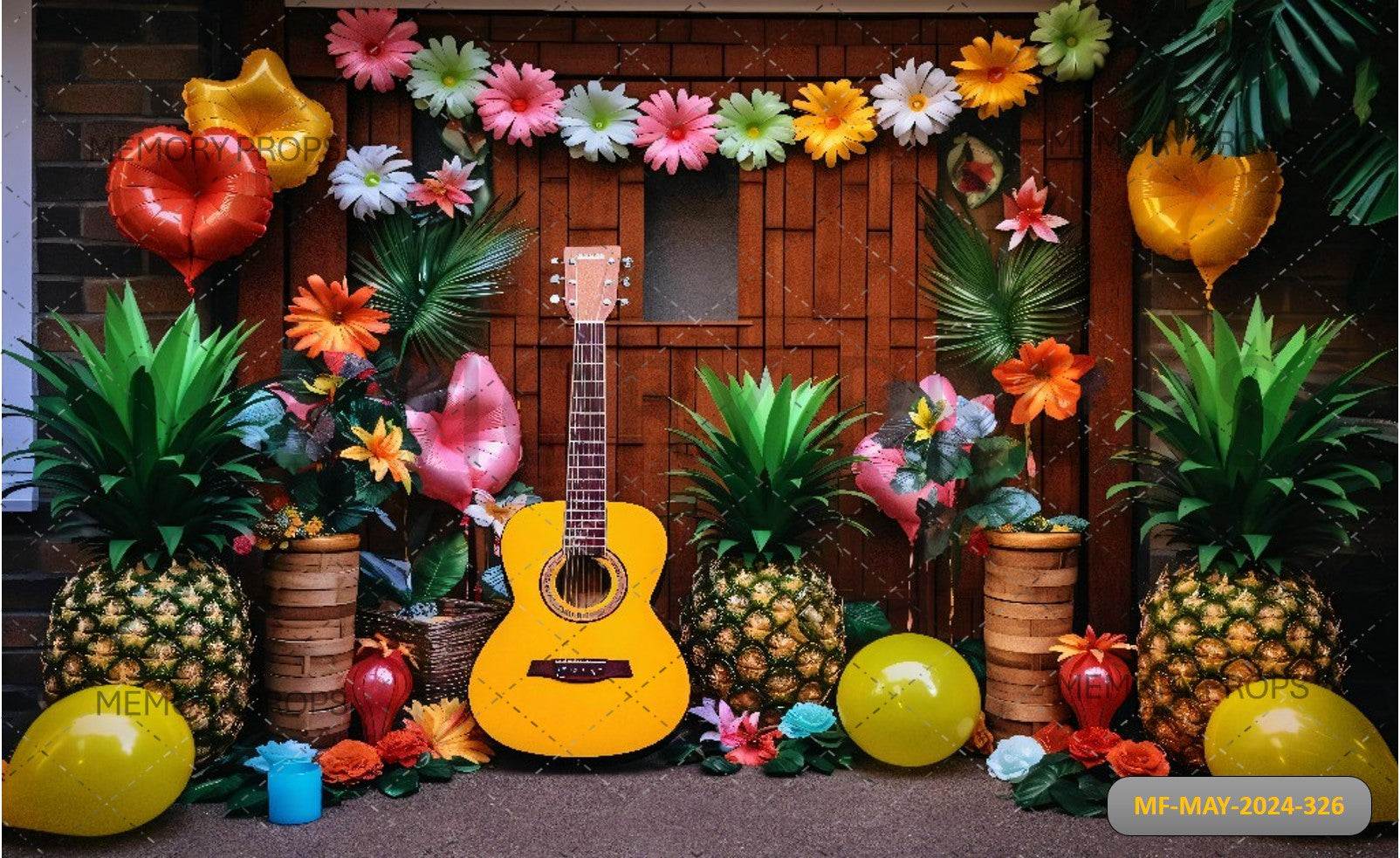 Midnight Party Printed Backdrop