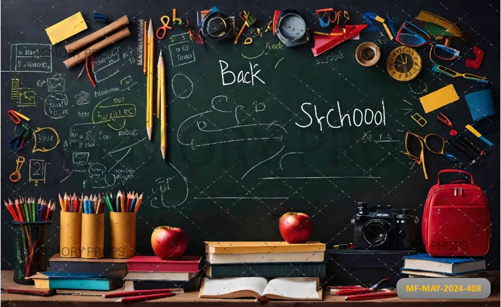 Classroom Vibe Printed Backdrop