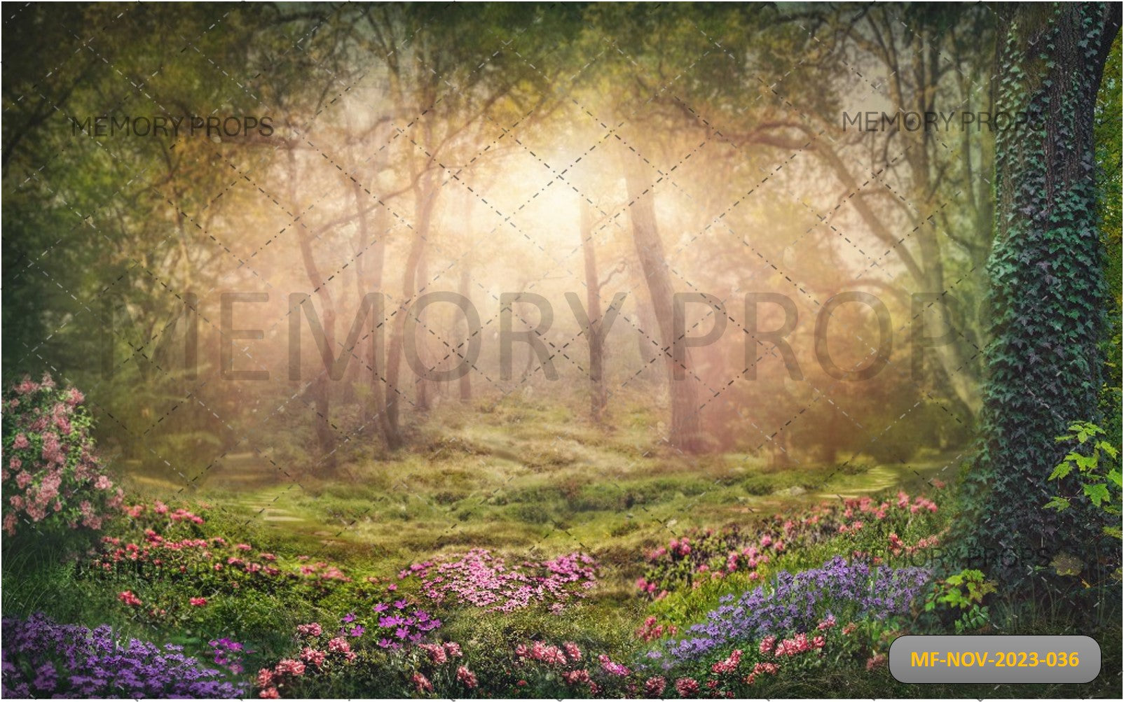Enchanted Forest Printed Backdrop