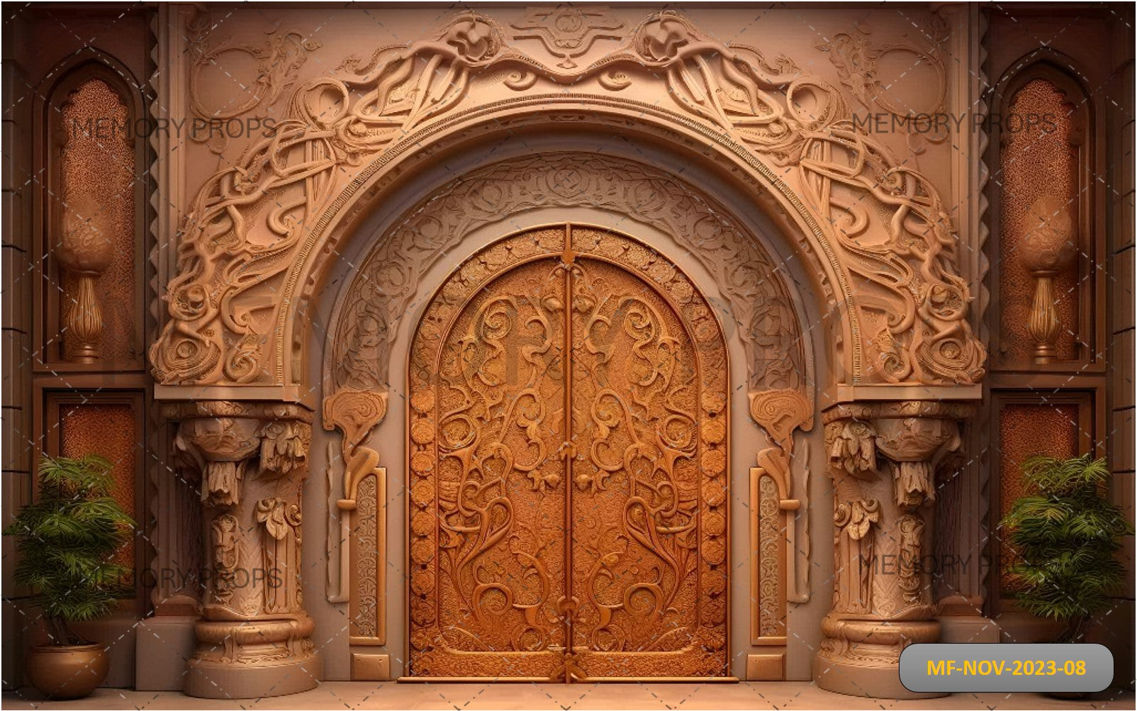 Décor Arch Printed Backdrop