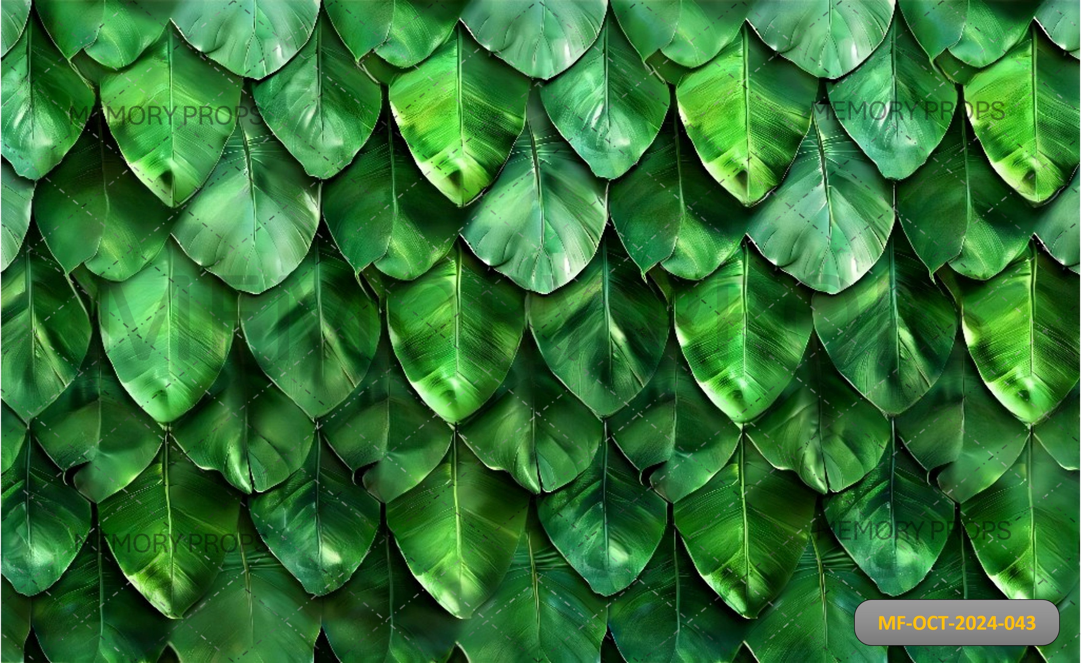 Banana Leaf Printed Backdrop