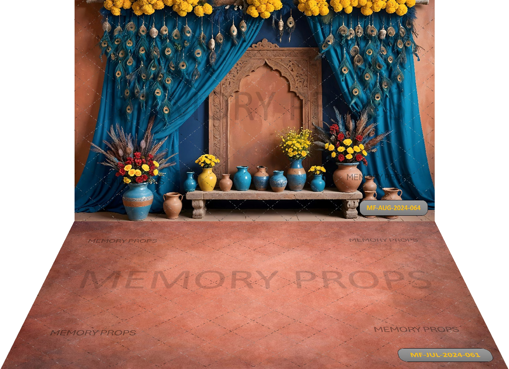 Janmashtami Pitch Texture Backdrops