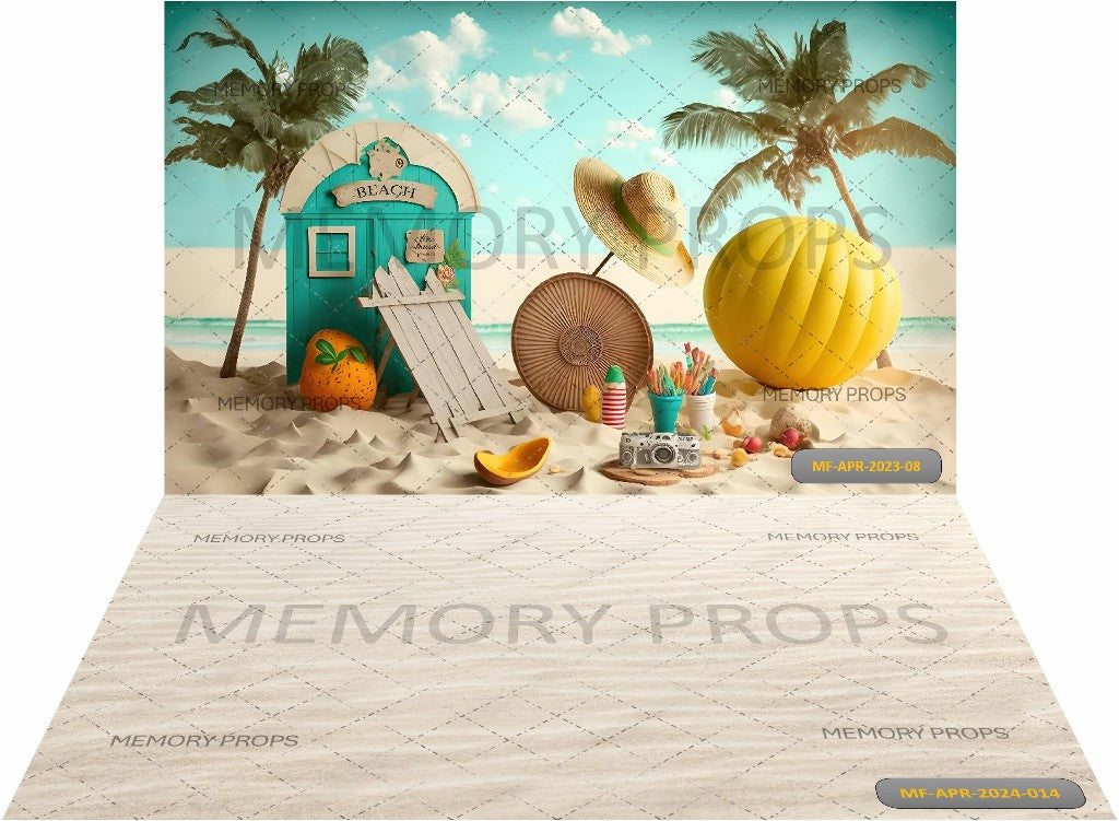 Fun Beach + Sand Texture Backdrops