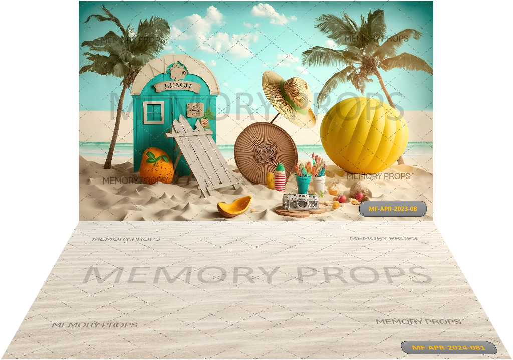 Fun Beach + Sand Texture Backdrops