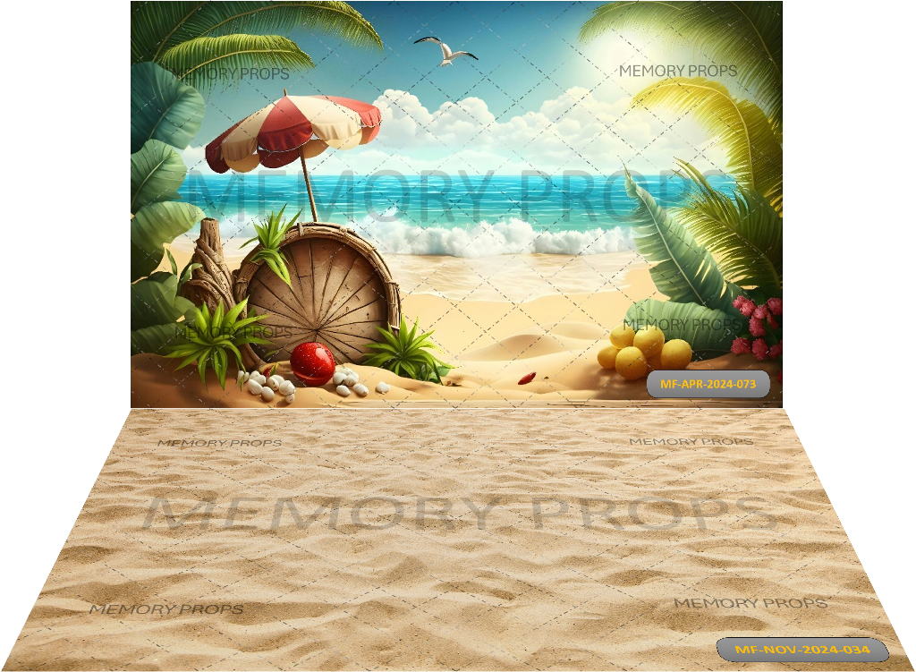 Vacation Beach Sand Texture Backdrops