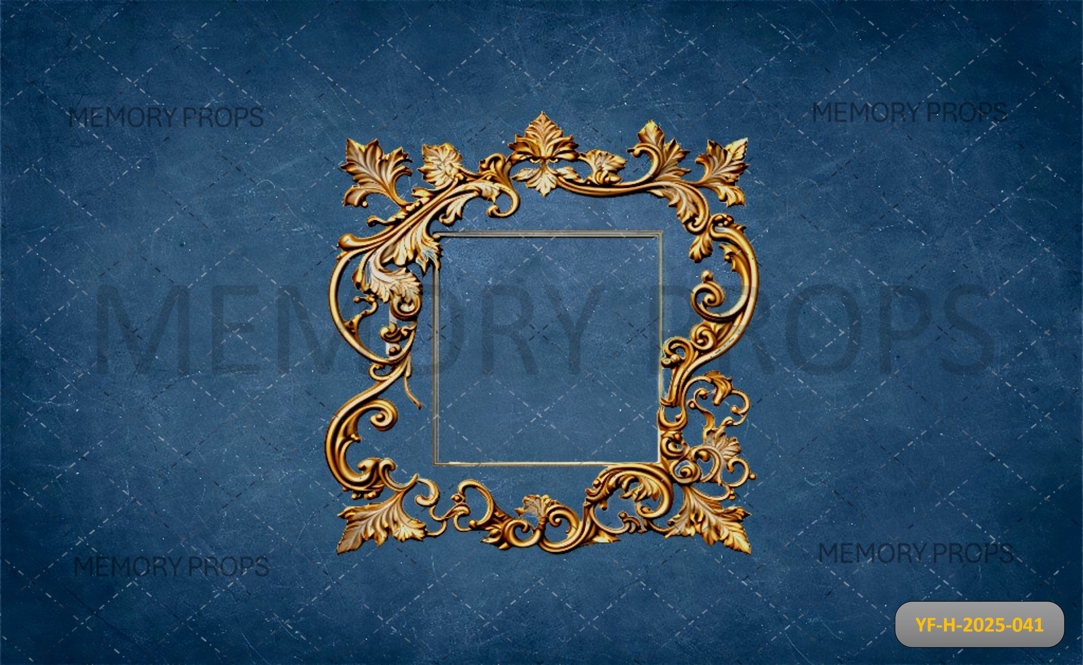 Medieval Royal Photo Frame Printed Backdrop